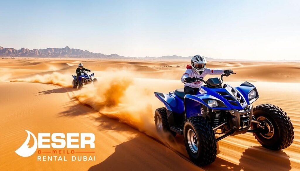 Quad Biking in Mutla Ridge Desert, Kuwait