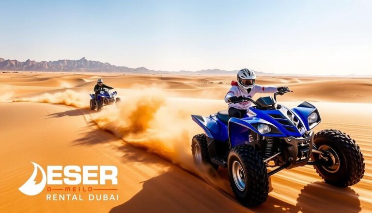 Quad Biking in Mutla Ridge Desert, Kuwait
